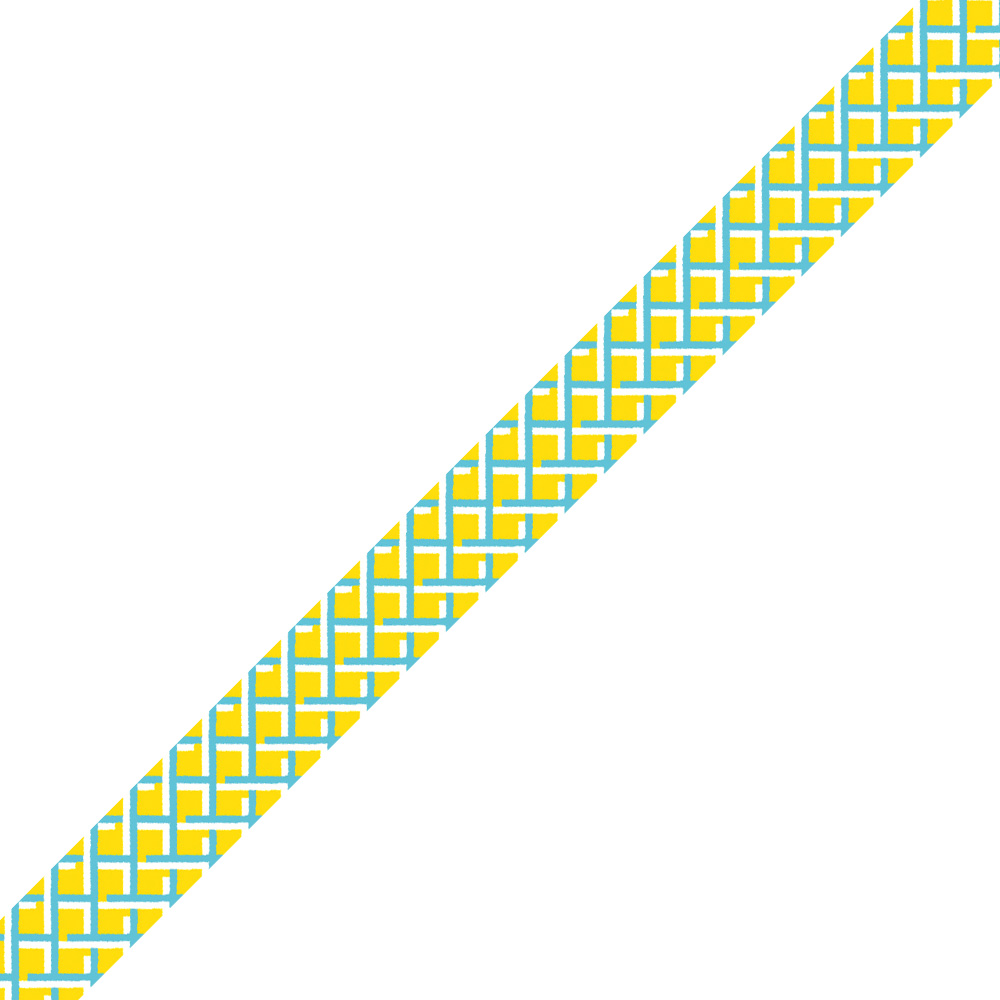 mt masking tape 1P DECO – mesh yellow – hoshii